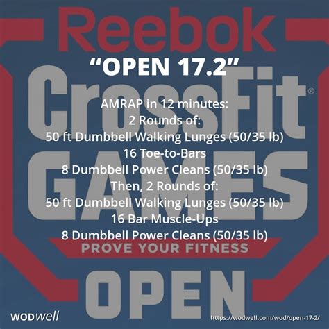 Open 17 2 Workout 2017 Crossfit Games Open Wod Wodwell Open Gym