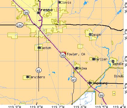 Fowler Ca Map Fowler Ca Map And Directions Zmif