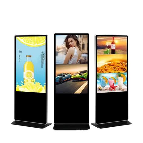 Capacitive Touch Lcd Screen Sign Floor Standing Indoor 85 Oem Mall