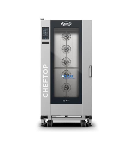 Lò Nướng Unox Cheftop Mindmaps Big Plus 20 Khay Dùng Gas Xevl 2021