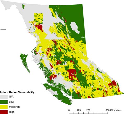 Mapa De Radón De Alberta