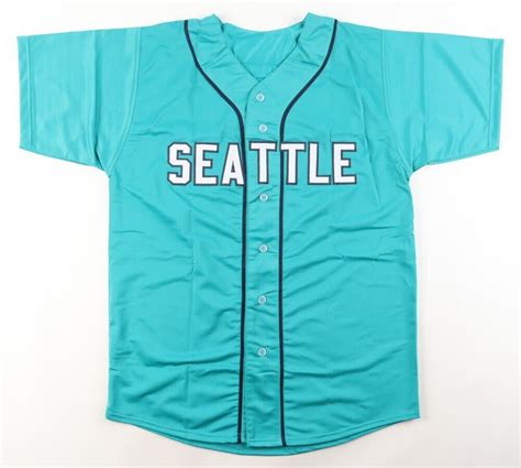 Julio Rodriguez Signed Seattle Mariners Teal Home Jersey Jsa Coa 202