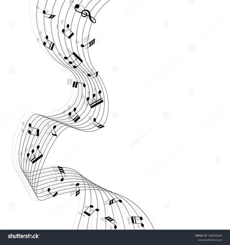 Vertical Music Clip Art