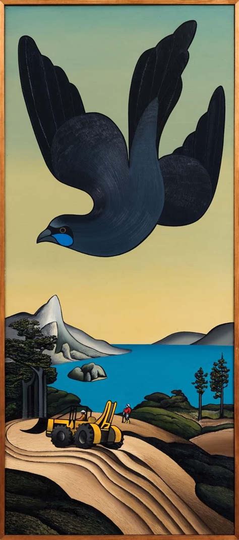 Don Binney La Chute Dlcare Pureora Last Flight Of The Kokako Price