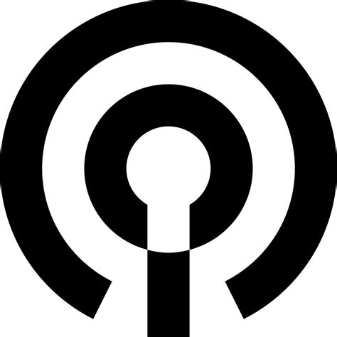 Cellular Network Cute Outline Icon In Png Svg