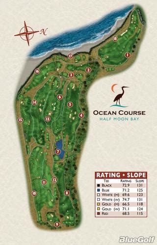 Half Moon Bay Golf Links Ocean Course Course Profile Northern