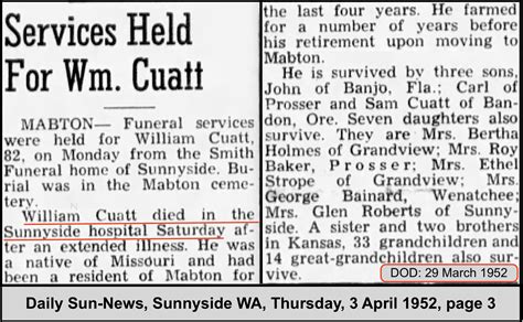 William Michael Cuatt 1870 1952 Find A Grave Memorial