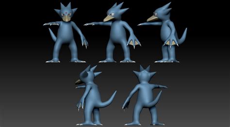 Psyduck Evolution Pack 3d Model 3d Printable Cgtrader