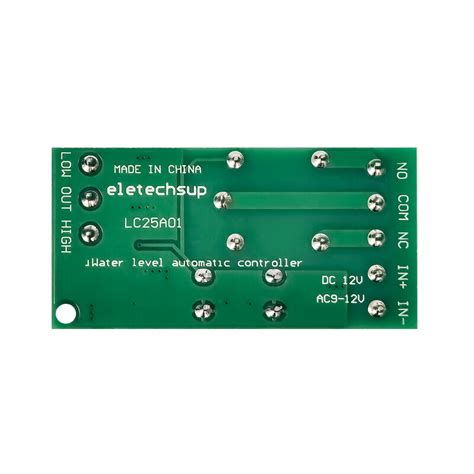 고출력 수위 자동 컨트롤러 액체 센서 스위치 솔레노이드 밸브 모터 펌프 자동 제어 릴레이 보드 12v 30a 측정 및 분석 장비