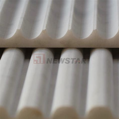Newstar Wholesale Stone Cladding Interior Wall Fluted Marble Tile
