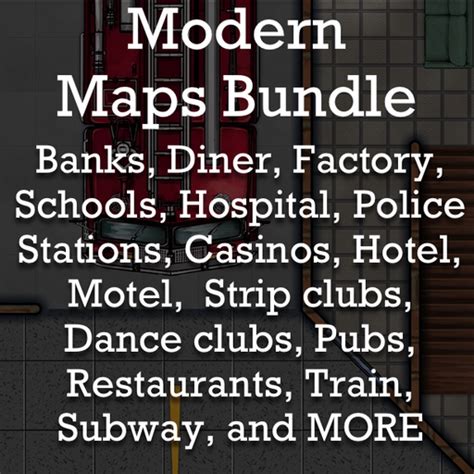 Modern Maps Bundle Roll20 Marketplace Digital Goods For Online