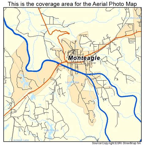 Aerial Photography Map Of Monteagle Tn Tennessee