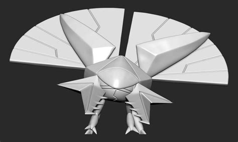 Pokemon Vikavolt With 2 Poses 3d Model 3d Printable Cgtrader