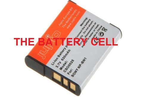 Np Bn Camera Battery Sony With Infochip V Mah The Battery Cell