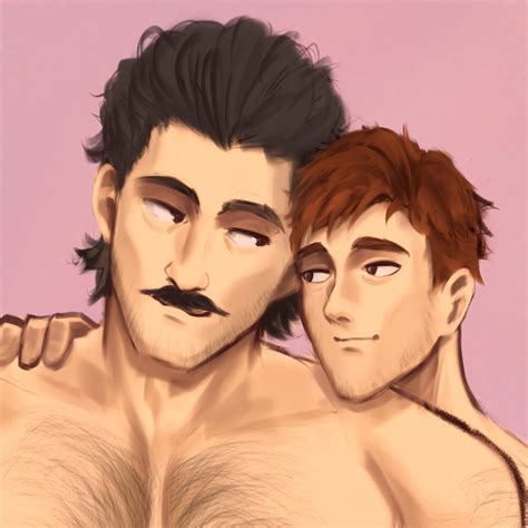 Rule 34 Bara Daddy Dilf Dispatch Game Gay Leowannasleep Male Male Only Moustache No Visible