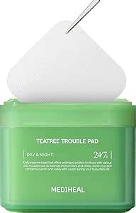 Mediheal Teatree Trouble Facial Toner Pads With Tea Tree
