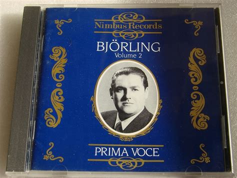 Jussi Bjorling Bjorling Volume 2 Cd Usa Ideał 12840951506