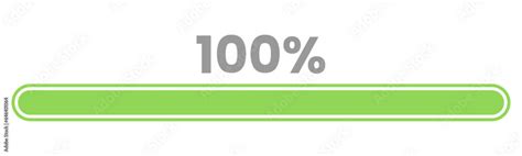 100 Loading 100 Progress Bar Infographics Vector 100 Percentage Ready To Use For Web Design