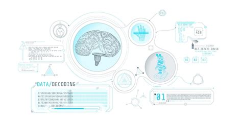 Premium Vector Science Program Futuristic Interface Design With Human