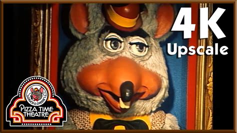 Chuck E Cheeses Pizza Time Theatre 4k Portrait Animatronics 1st