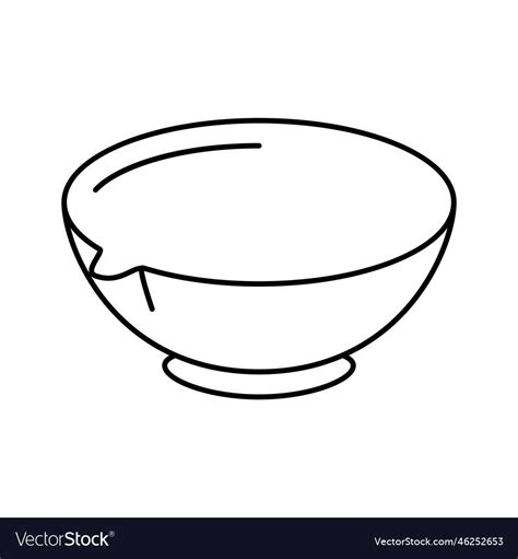 Evaporating Dish Drawing