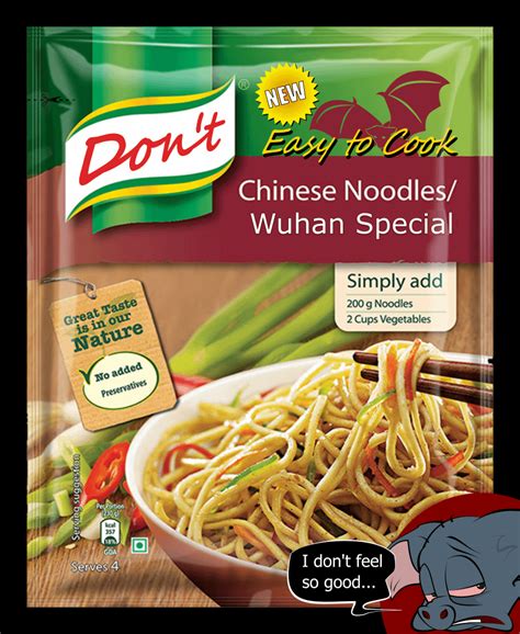 New Bat Flavored Noodles Hit The Market Rdankmemes