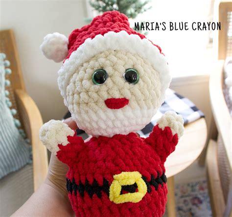 Easy Santa Claus Crochet Pattern With Written And Video Tutorial