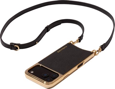 Bandolier Rayna Crossbody Phone Case For Iphone 17 Pro Max 100 Genuine Pebble