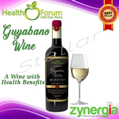 Zynergia Natural Products All Natural Guyabano Wine Doc Atoies Finest 750ml Lazada Ph