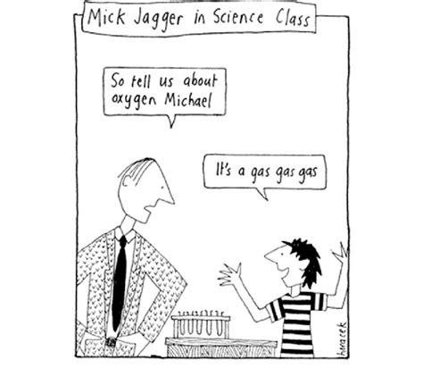 Mick Jagger In Science Class Ó Judy Horacek Au