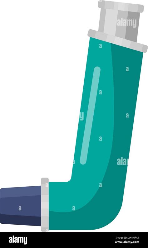 Asthma Inhaler Illustration Vector On A White Background Stock Vector