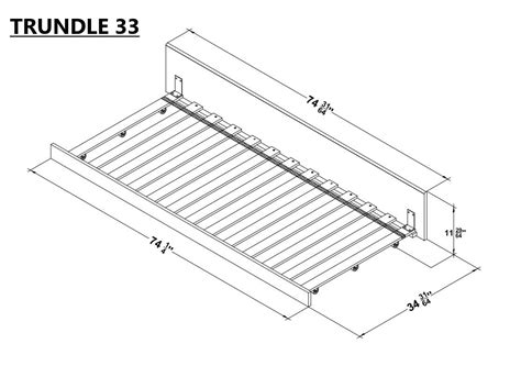 Trundle Without Sides