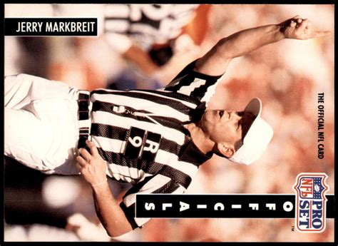 Jerry Markbreit 364 1991 Pro Set