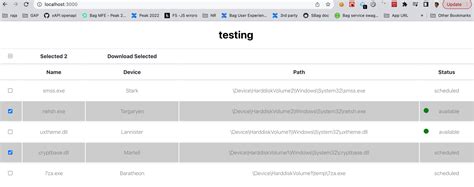 Github Padalagandhamfetch Table Data