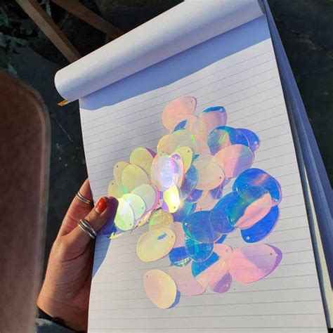 Iridescent Sequins Etsy