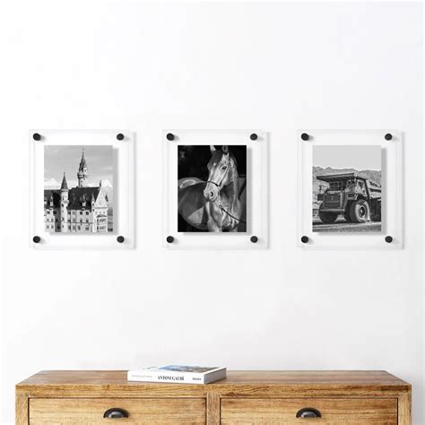 Modern Acrylic Floating Frames For Elegant Wall Decor