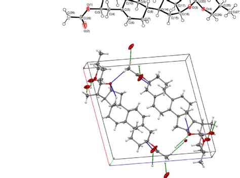 Crystal Structure And Unit Cell Of 23r 23hydroxydiosgenin