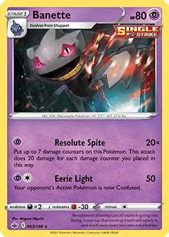 Banette Pokédex