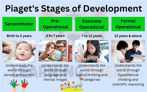 Piaget Stages Of Development Piaget And Erikson Stages Of Development