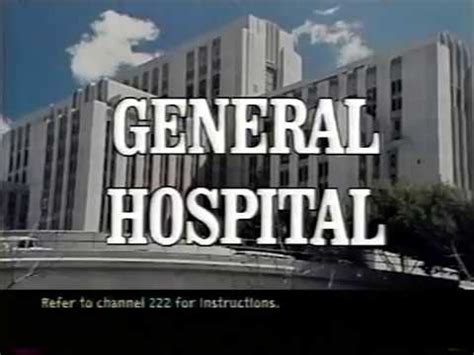 General Hospital December 13 1979 Closing Youtube