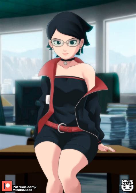 Sarada Uchiha Boruto By Minusclass On Deviantart