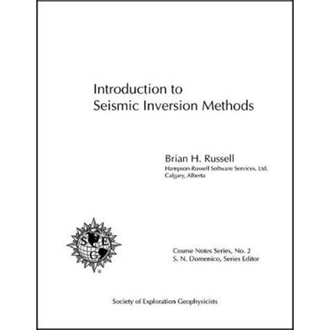 Pre Owned Introduction To Seismic Inversion Methods Paperback