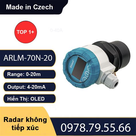 Cảm Biến Đo Mức Radar Arlm 70n Range 0 20m Fmcw 25ghz
