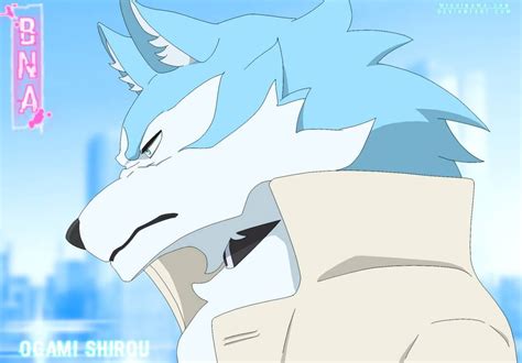 Ogami Shirou Sentinel Of Anima City Furry Art Anime Furry Bna