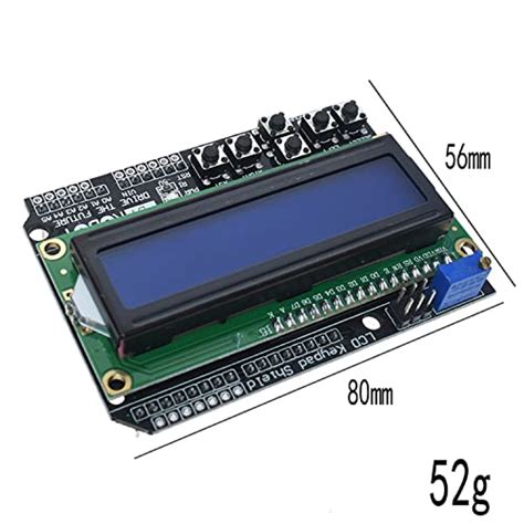 Aptofun 16×2 Lcd Keypad Shield For Arduino Uno Mega R3 Mega2560