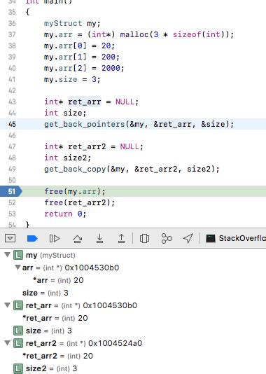 C Passing Back Values From Array In Struct By Ref Stack Overflow