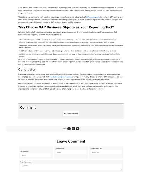 Ppt Sap Business Objects Reporting For Enhanced Business Intelligence