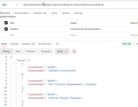 Retrieving Data Using The Rest Api In Data Api Builder Sqlservercentral