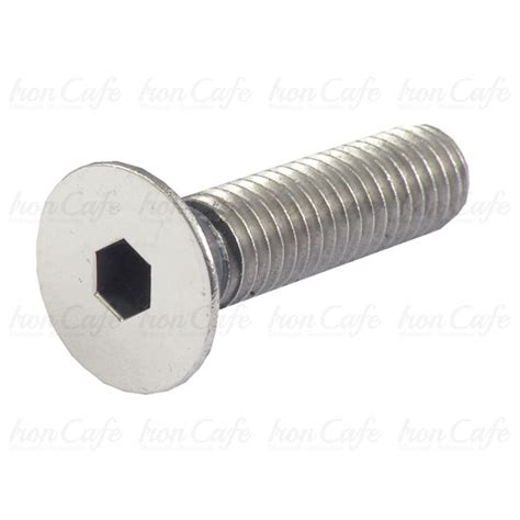Viti A Testa Svasata Piana Con Cava Esagonale 1032 X 1 Iron Cafe