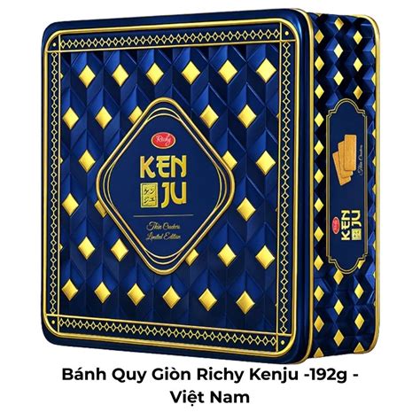 Bánh Quy Giòn Richy Kenju 192g Việt Nam